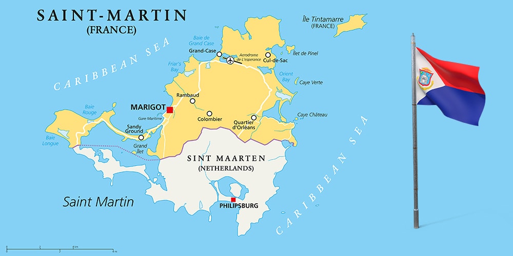 Sint Maarten (Dutch) vs Saint Martin (French)
